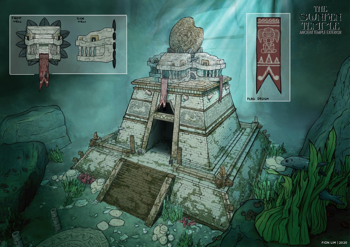 The Sunken Temple of Fion Lim: An Exploratory Adventure